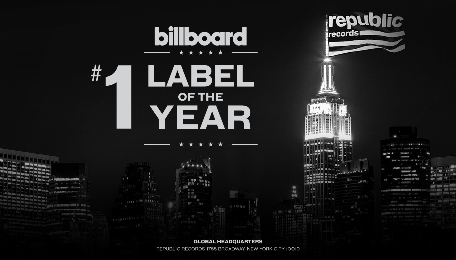 Republic Records has been the Super Label for the last [4+] Years ...
